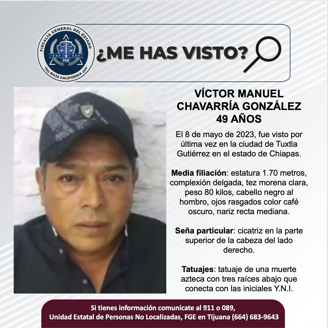 PESQUISA DE VÍCTOR MANUEL CHAVARRÍA GONZÁLEZ DE 49 AÑOS - Tijuana ...