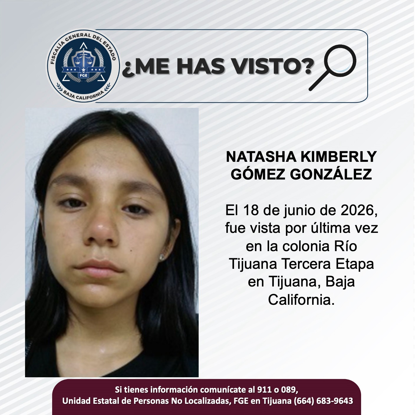PESQUISA DE NATASHA KIMBERLY GÓMEZ GONZÁLEZ - Tijuana Última Hora